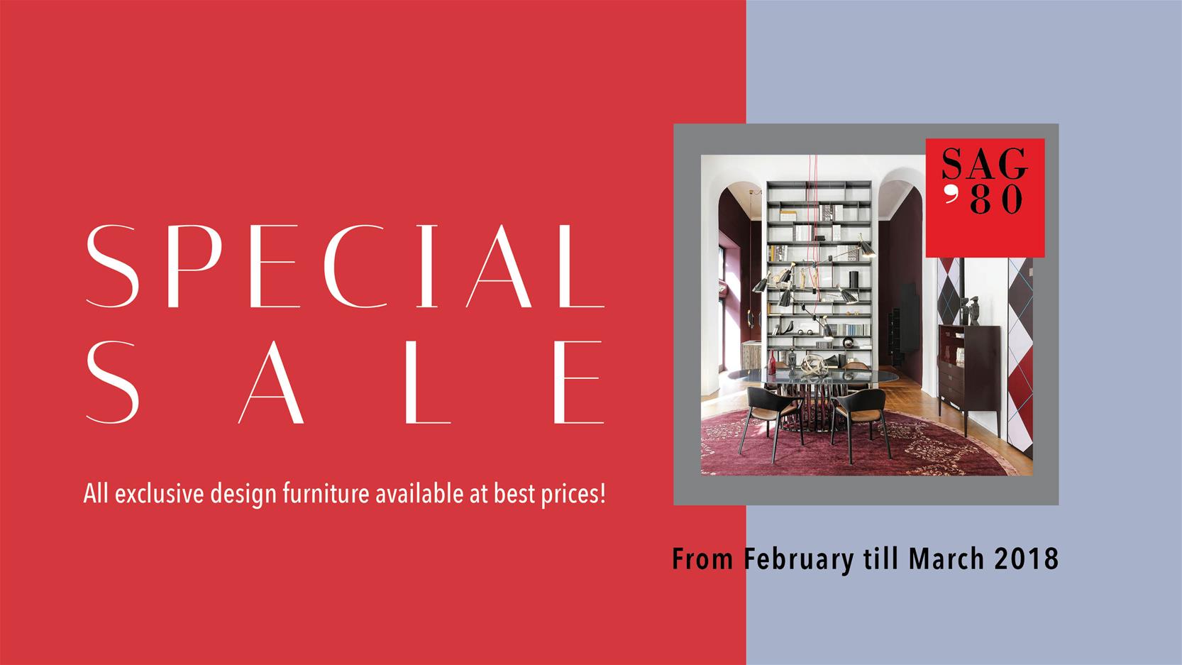 Discounts B B Italia Outlet and other brands Sag80 Milan